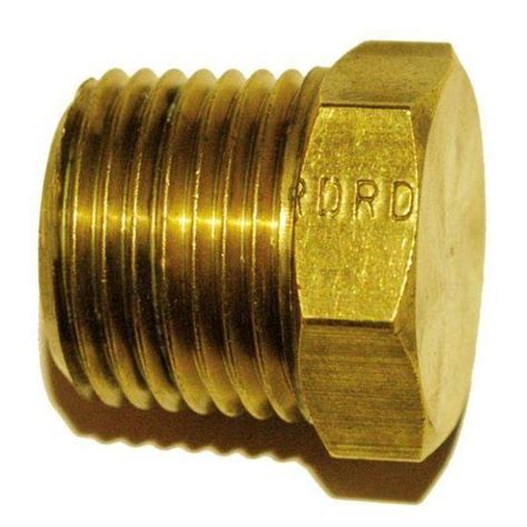 Brass Hex Plug Bspt Products Allflow