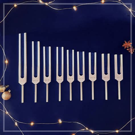 Solfeggio Tuning Forks Set Of 9 Shop Now
