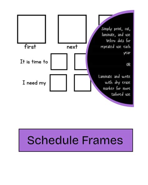 Classroom Visuals By Andersons Accommodations Tpt