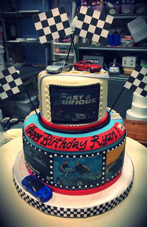 Fast And Furious Birthday Cake