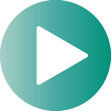 gradient play ui icon button 13640966 png