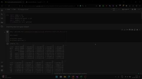 Avneesh Jadhav On Linkedin Machinelearning Model Project Python Creditcard
