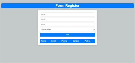 GitHub Derril Form Crud Sc This Is A Landing Page Form Register Using Html Css And