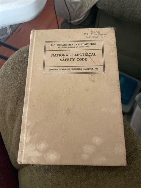 Safety Code Book From 1947 R Electricians