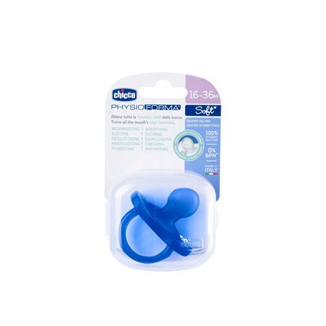 Chicco Physioforma Soft Silicone Pacifier 16 36m Blue X1 Romania
