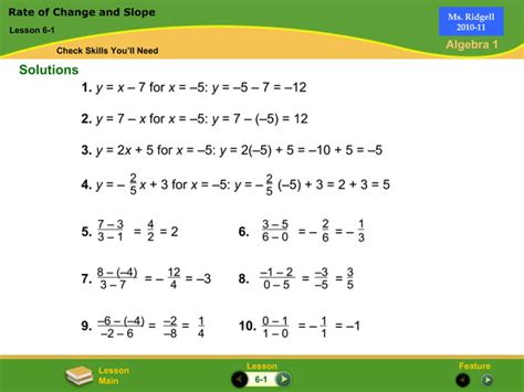 ch 6 linear functions ppt