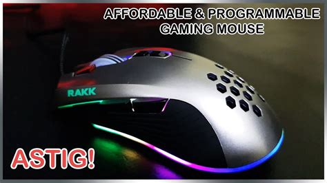 Rakk Dasig Customizable Gaming Mouse Review Youtube