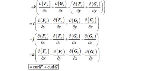 Answered Curl F G Curl F Curl G Bartleby