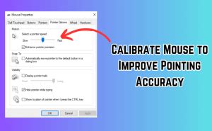 How To Calibrate Mouse To Improve Pointing Accuracy