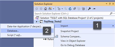 Three Ways You Can Add Tsqlt To Your Sql Database Projects