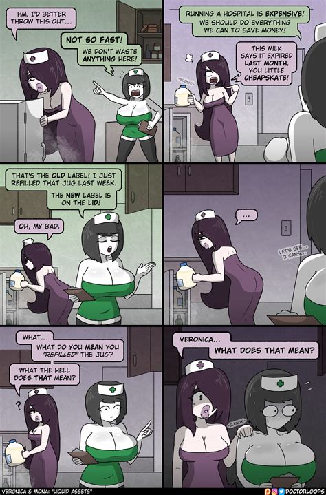 Veronica And Mona Liquid Assets By Doctorloops Hentai Foundry