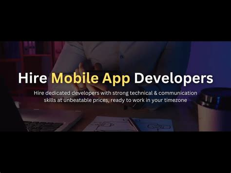 mobile app developer from my team upwork