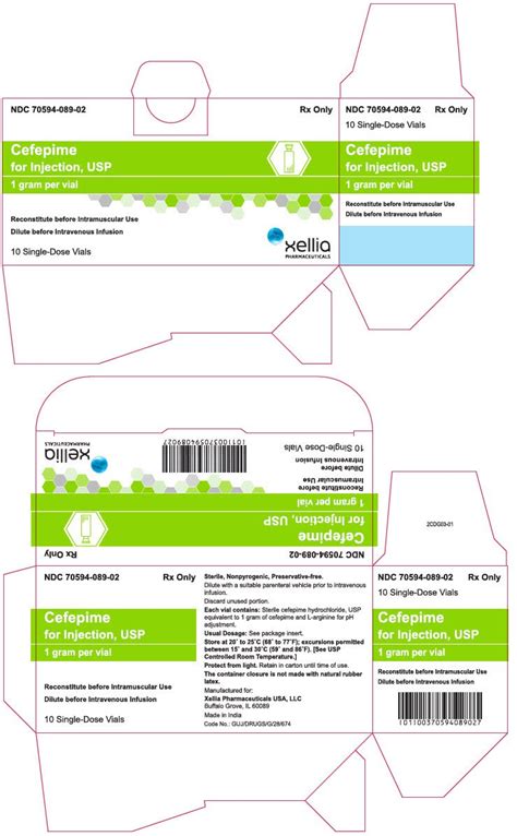 Cefepime Package Insert Prescribing Information