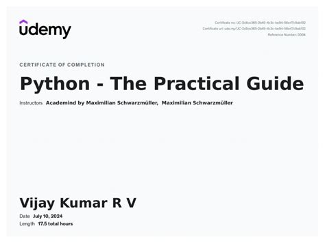 vijay kumar r v on linkedin python genai ai bi data science udemy