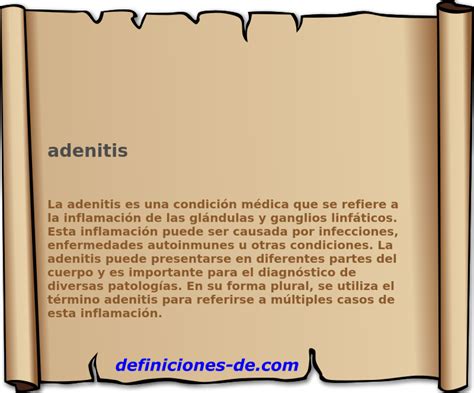 Significado De Adenitis