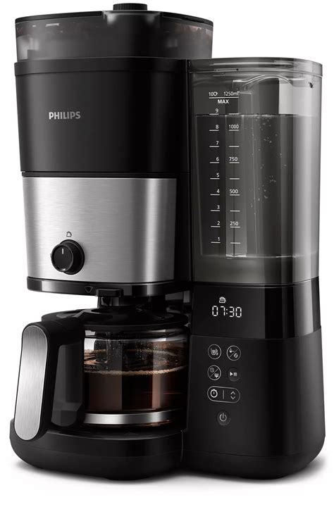 All In 1 Brew Filterkaffeemaschine Mit Integriertem Mahlwerk Hd7900 01 Philips