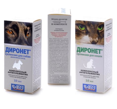 Диронет для кошек: Таблетки, капли, суспензия, диронет джуниор