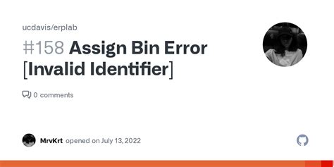 assign bin error [invalid identifier] · issue 158 · ucdavis erplab