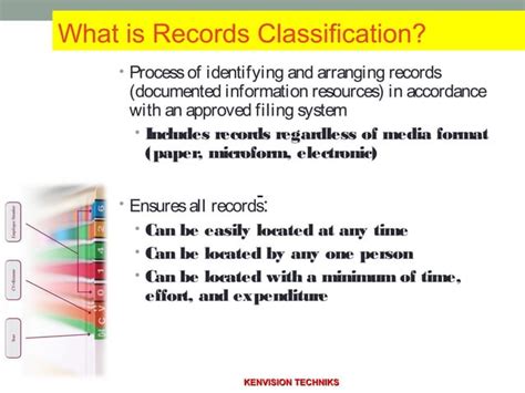 Business Classification Scheme Taxonomy Ppt