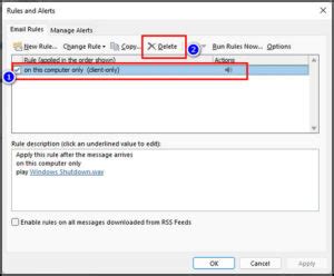 Outlook Rules Not Running Automatically Solutions