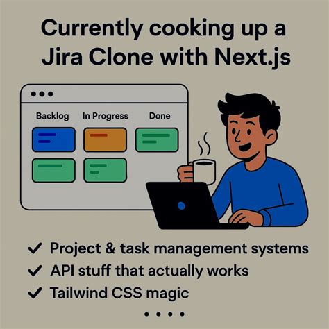 Nextjs Jiraclone Devlife Fullstackinprogress Reactjs Tailwindcss