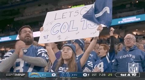 Indianapolis Colts Football  By Nfl Find And Share On Giphy