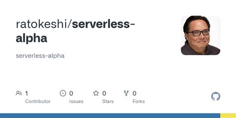 GitHub Ratokeshi Serverless Alpha Serverless Alpha