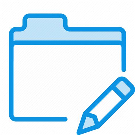 Edit Folder Rename Icon Download On Iconfinder