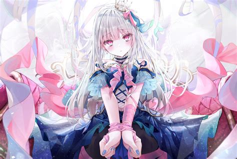 Aliasing Blush Bondage Bow Breast Hold Breasts Choker Cleavage Cropped