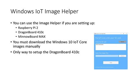 Windows 10 Iot Core Ppt