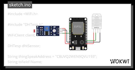 Tsaiot22thingspeak Wokwi Esp32 Stm32 Arduino Simulator