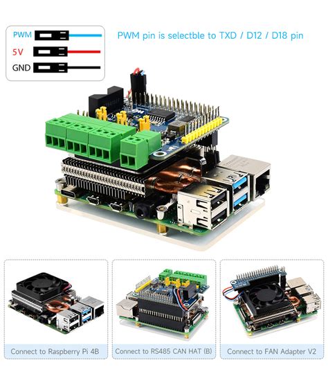 Ultra Thin Ice Tower Cooling Fan For Raspberry Pi 4b 45mm Copper Tube
