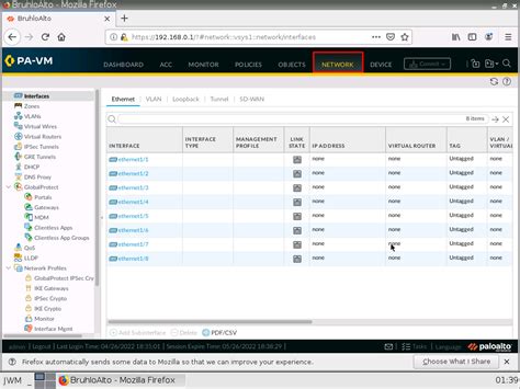 11 Gns3 And Palo Alto Palo Alto Firewall