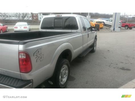 2011 Ingot Silver Metallic Ford F250 Super Duty Xlt Supercab 4x4