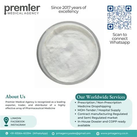 Pregabalin Api Powder At ₹ 3200kg Ganjipeth Nagpur Id 2853205754562