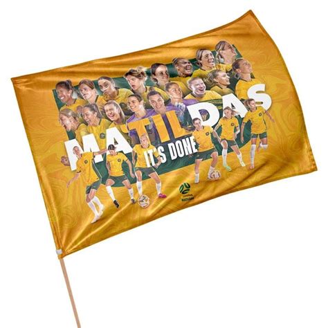 Matildas Game Day Flag Sportfirst Hervey Bay