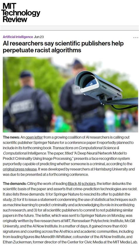 【重要個案研討】《人工智慧各類歧視》 「全球超過一千七百名各領域科學家 蘇柏全自寫《商業實務個案》 非廣告 Facebook