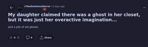 Crazy Plot Twist R 2sentence2horror