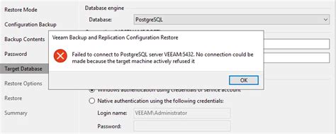 V12 Migrate Ms Sql To Postgresql Issue Veeam Community Resource Hub