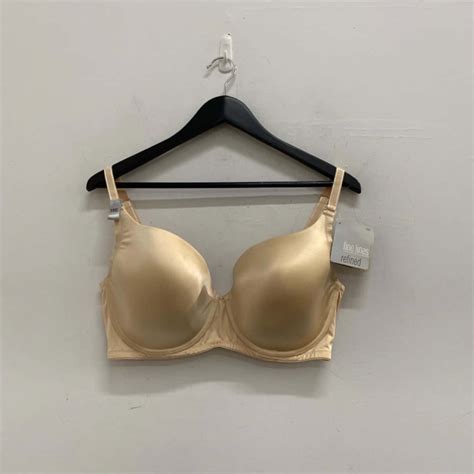 Fine Lines Refined Womens Size 16e Bra Nudes
