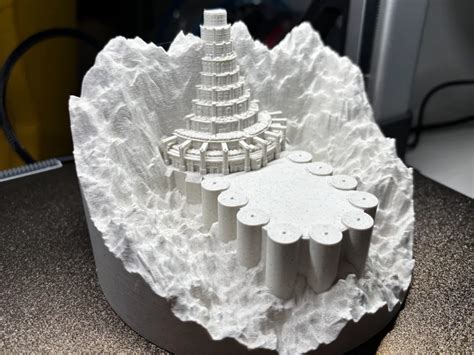 Urithiru From The Stormlight Archive Free 3d Print Model Makerworld