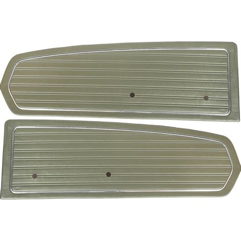 1968 All Makes All Models Parts A6838709 1968 Mustang Standard Door Panels Ivy Gold