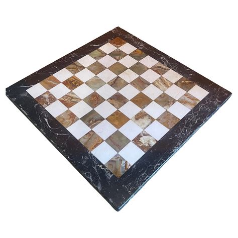 Vintage Marble Chessboard For Sale At 1stdibs