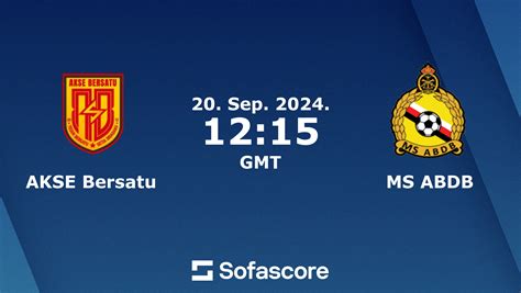Akse Bersatu Vs Ms Abdb Live Score H2h And Lineups Sofascore