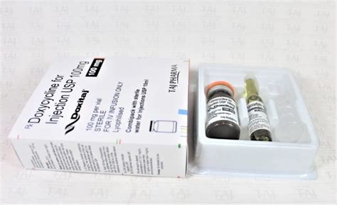 Doxycycline For Injection Usp 100mg Manufcaturers Suppliers In India Prefer Taj Pharmaceuticals Doxycycline For Injection Usp 100mg Manufcaturers Suppliers In India Prefer Taj Pharmaceuticals
