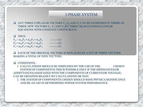 Solution Symmetrical Component For Power System Studypool
