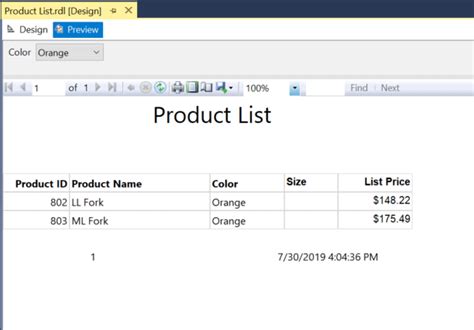 Reporting Services Basics Parameters Simple Talk