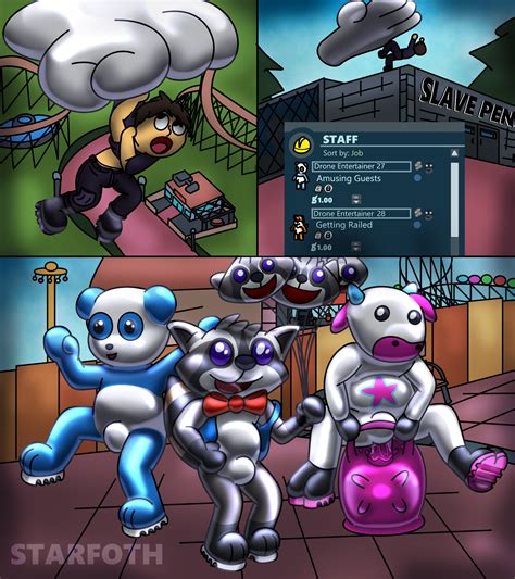 Rule 34 Amusement Amusement Park Amusement Ride Anal Anal Sex Balloon Bear Boots Bovid Bovine