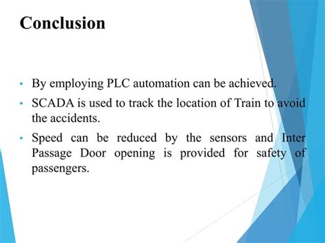 implementation of metro rail using plc and scada pptx operating systems computer software
