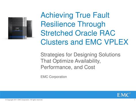 ppt achieving true fault resilience through stretched oracle rac